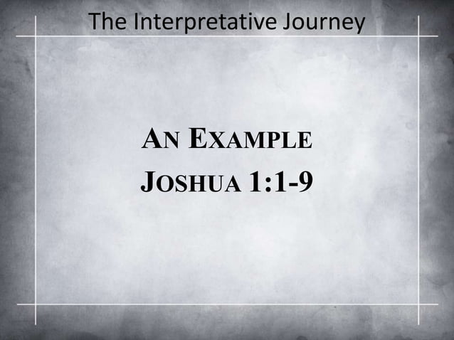 Chapter 2 the interpretative journey | PPTX | Christianity | Religion & Spirituality
