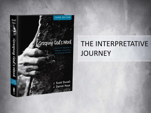 Chapter 2 the interpretative journey | PPT
