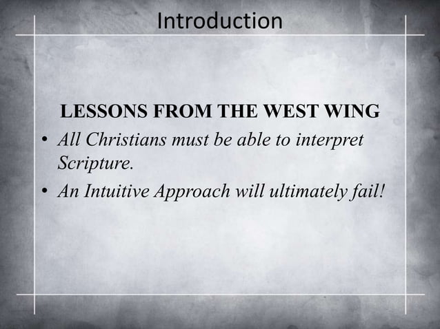 Chapter 2 the interpretative journey | PPTX | Christianity | Religion ...