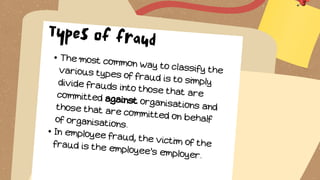 CHAPTER 2 THE NATURE OF FRAUD IN FORENSIC ACCOUNTING | PDF
