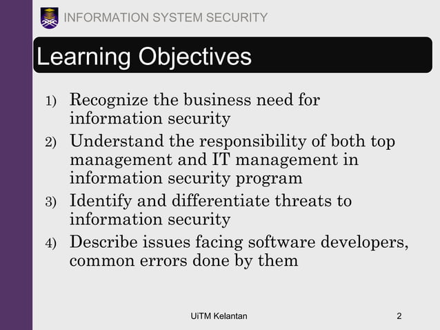 Chapter2 the need to security | PPT | Internet | Computing