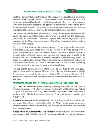 Chapter 2 The Negotiable Instruments Act, 1881 (1).pdf | Law