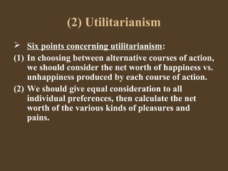 Chapter 2 the normative theories of ethnics | PPT