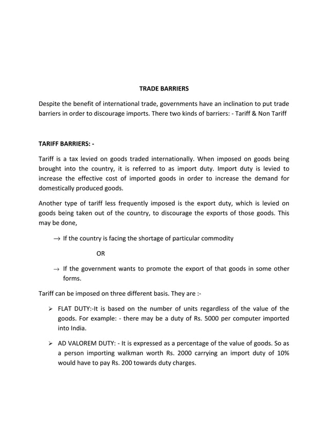 Chapter 2 Theories Of International Trade | DOC | Commodities | Economy