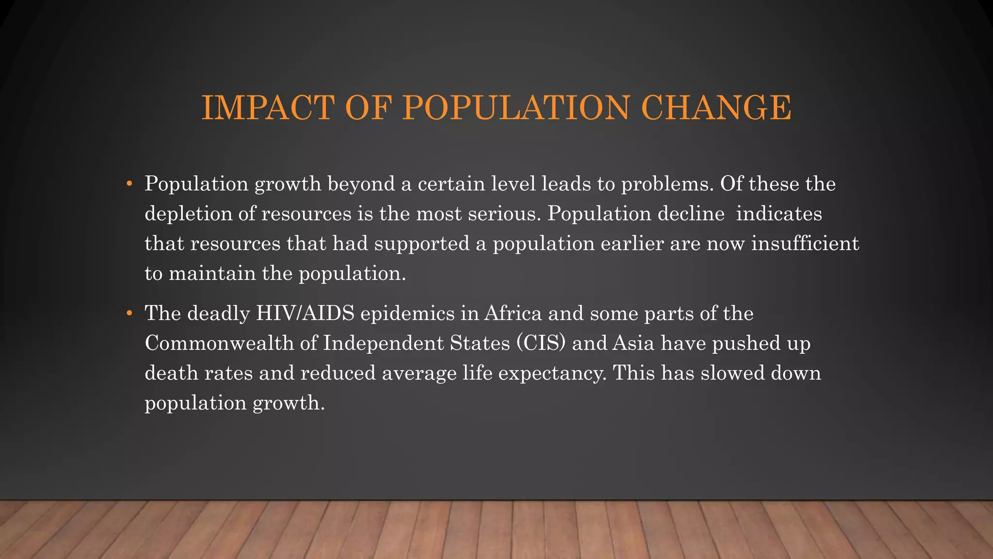 Chapter 2 the world population | PPTX