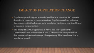 Chapter 2 the world population | PPTX