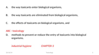 Chapter 2_Toxicology study for chemical industries.ppt