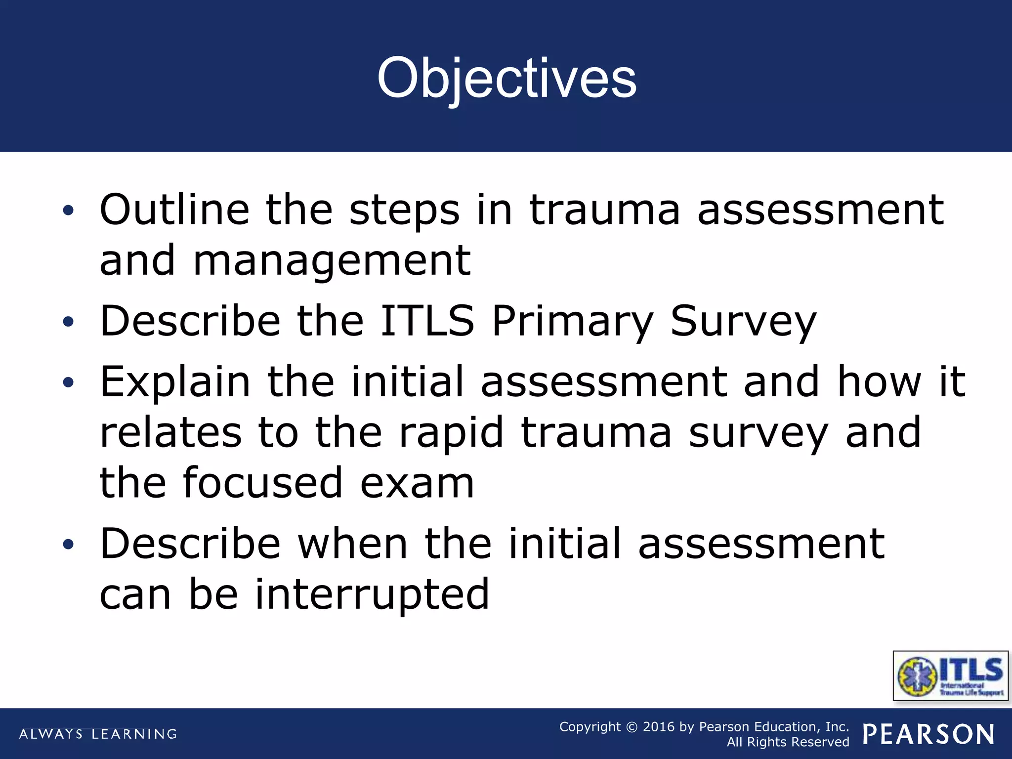 Chapter2 trauma assessment and management | PPT