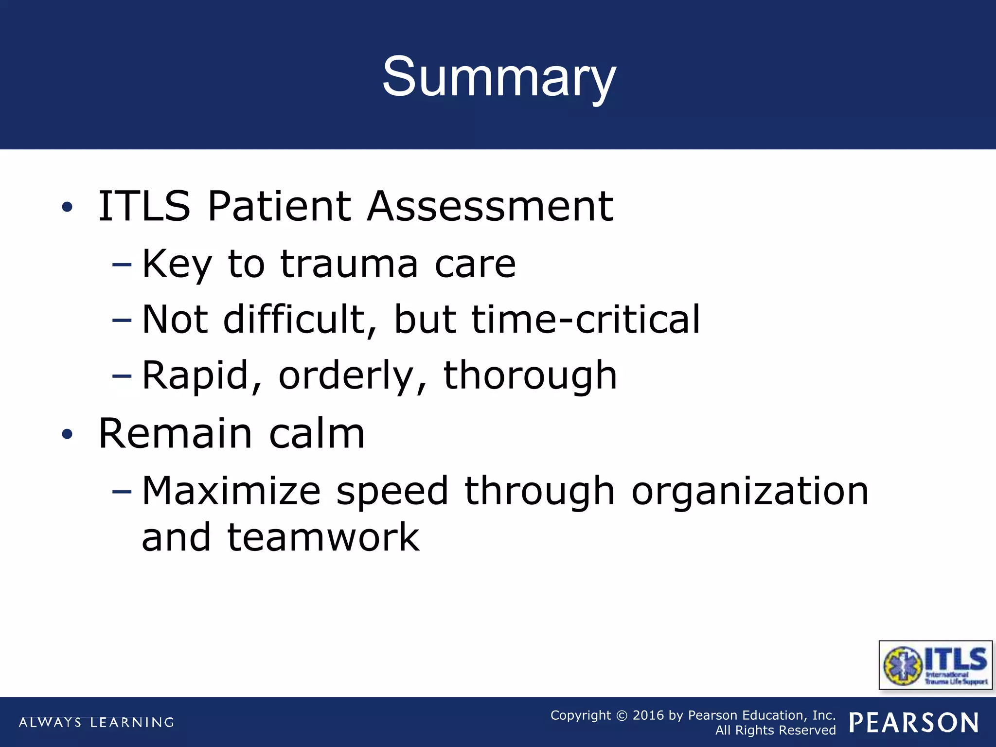 Chapter2 trauma assessment and management | PPT