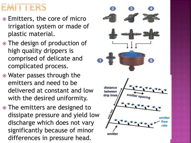 Chapter 2 trickle irrigation | PPTX