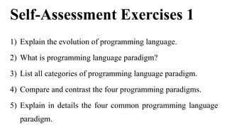 Programming language evolution and paradigm | PDF