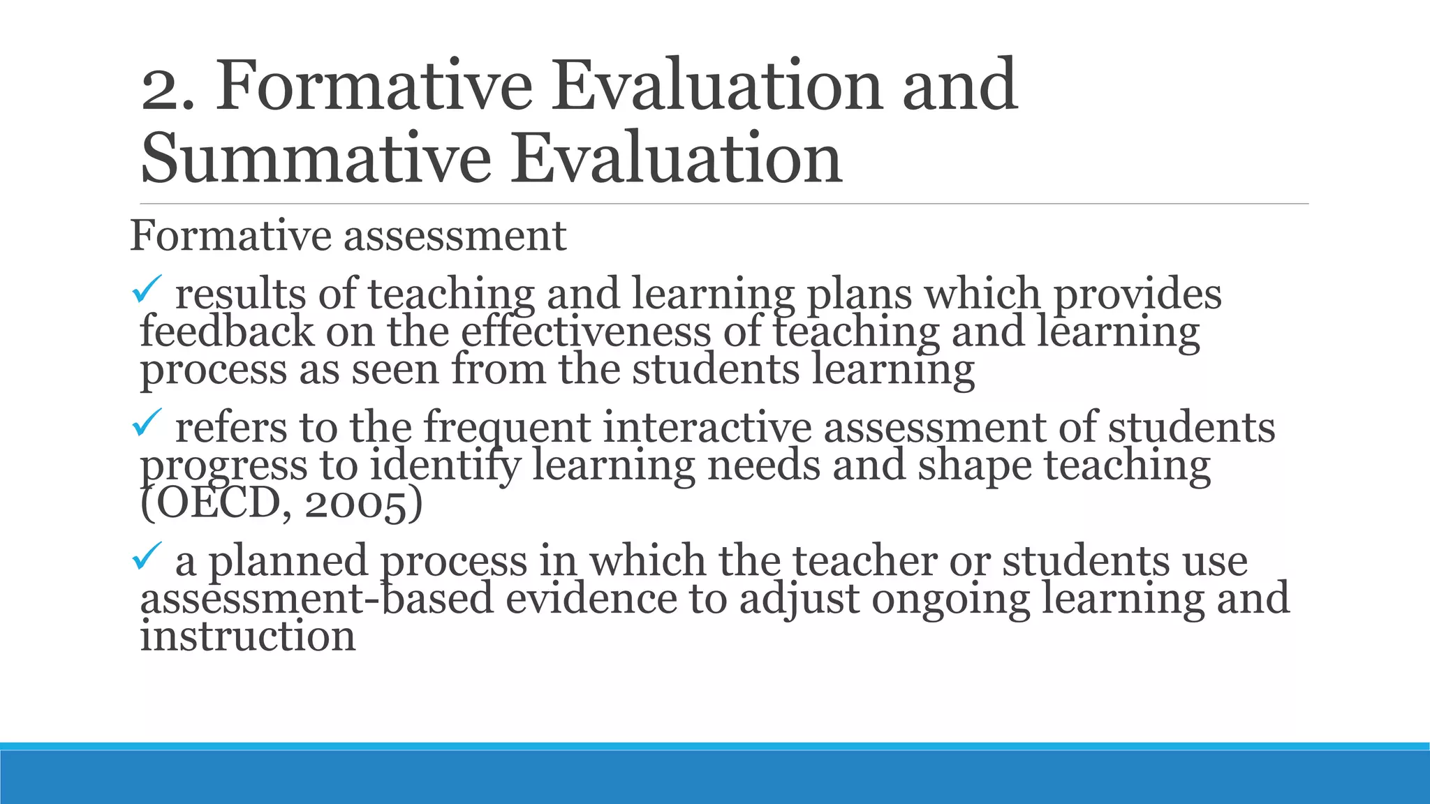 Chapter 2 types of assesment | PPTX