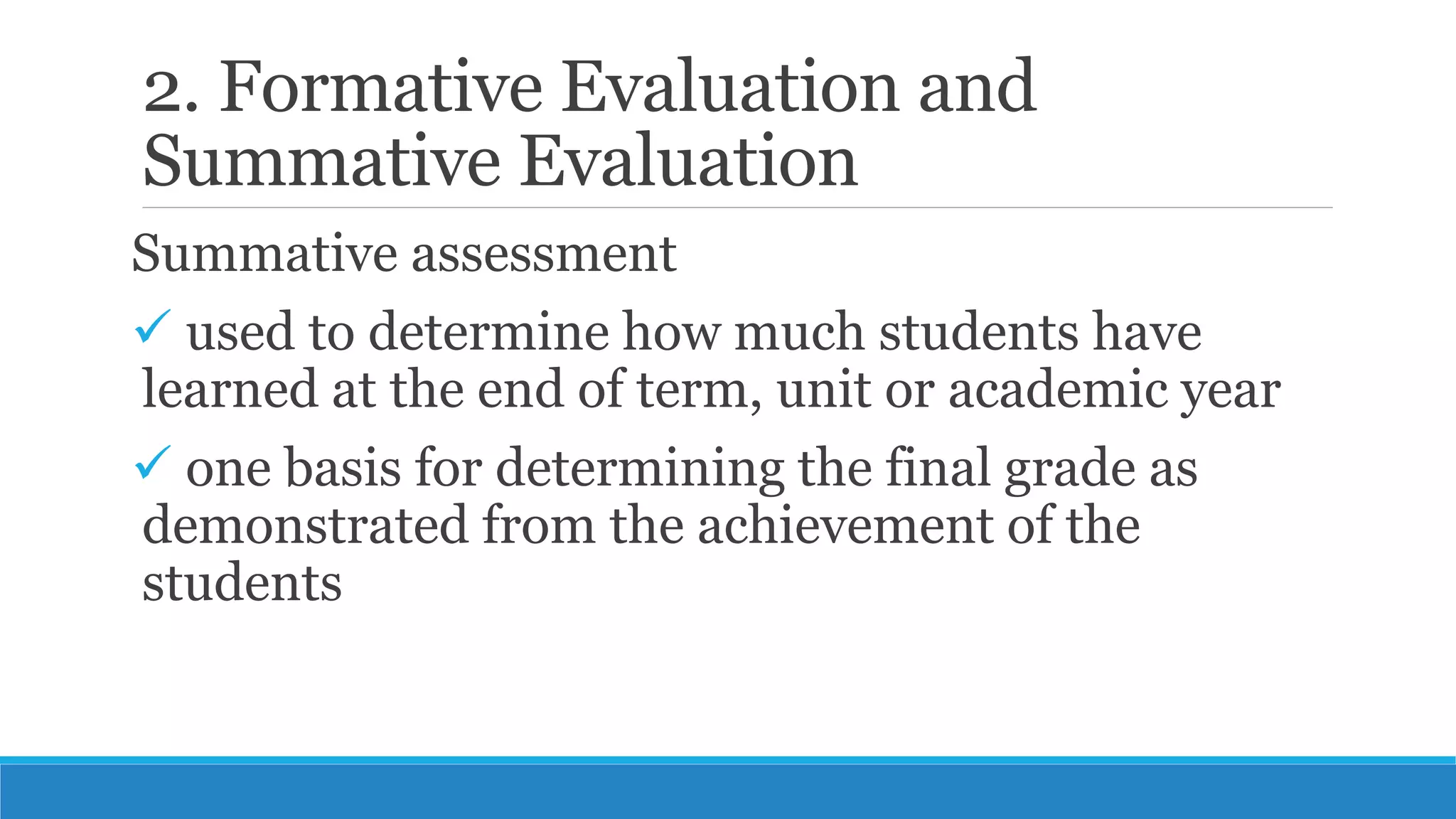 Chapter 2 types of assesment | PPTX