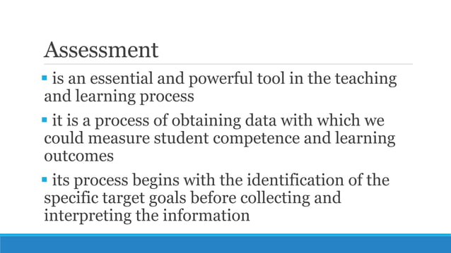 Chapter 2 types of assesment | PPTX | Educational Assessment | Education