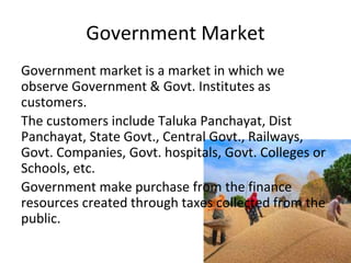 Types of Market | PPT
