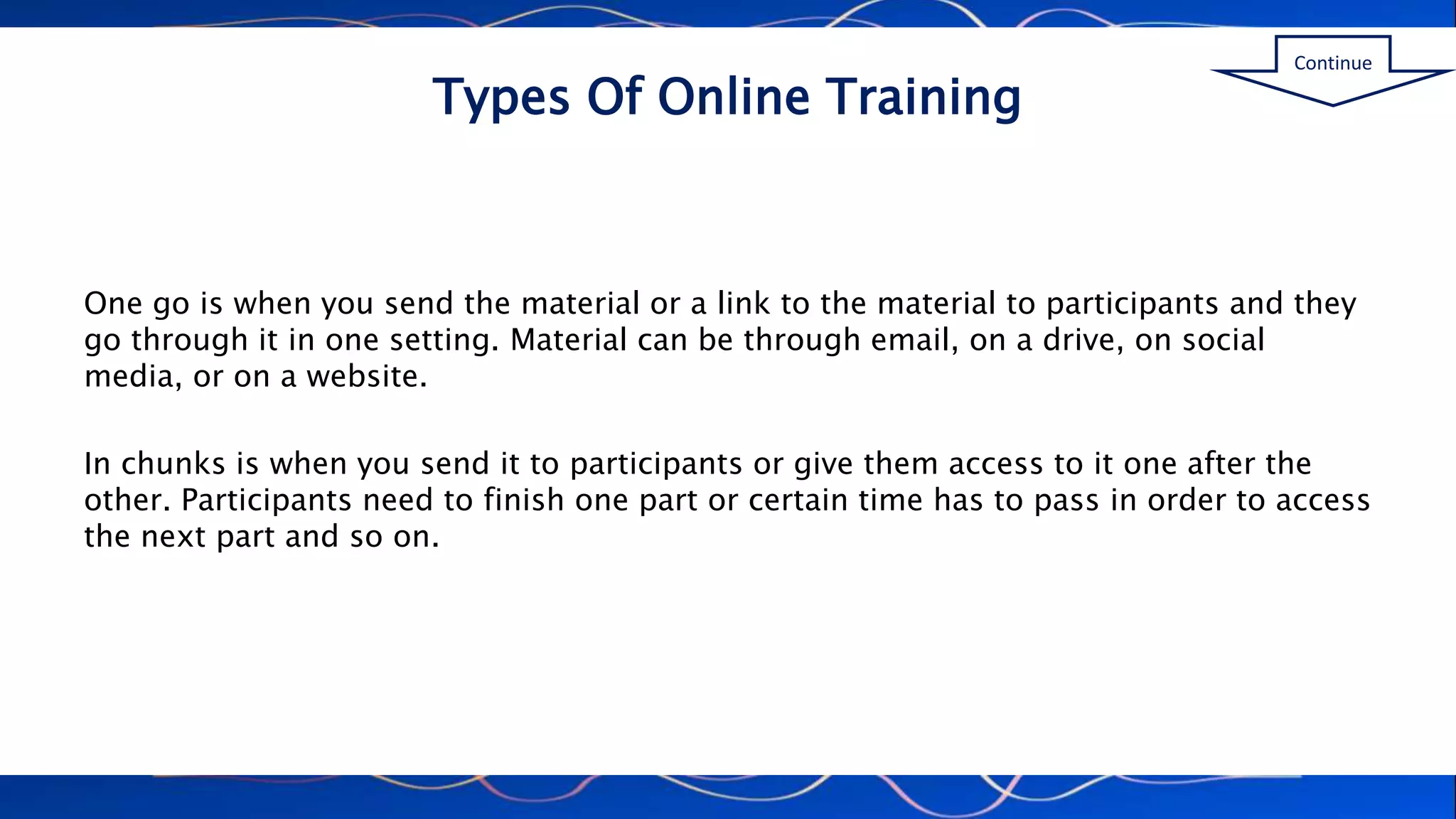Chapter 2: Types Of Training | PPT