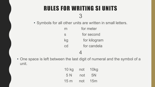 Chapter 2 unit and measurements | PPTX | Physics | Science