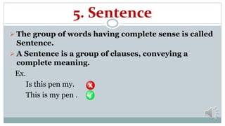 Chapter 2 (Units of English) | PPT