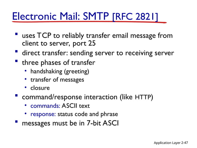 Chapter 2 Application Layer Computer Networks | PPT