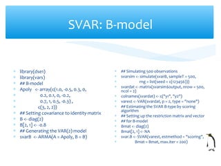 Chapter 2. Multivariate Analysis of Stationary Time Series | PPT