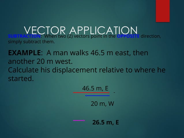 chapter 2 vectors, scalars and their examples.pptx | Physics | Science