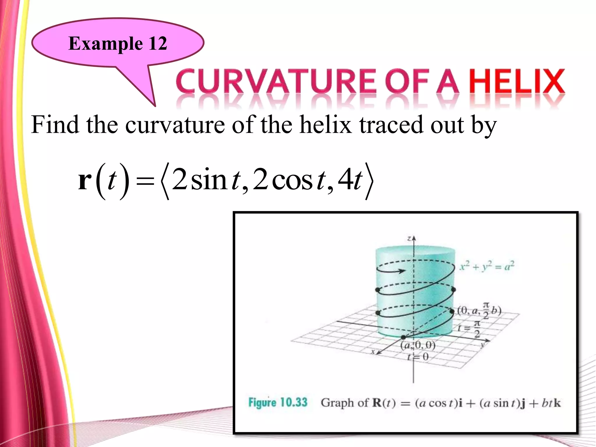 Applied Calculus Chapter 2 Vector Valued Function Pptx Physics
