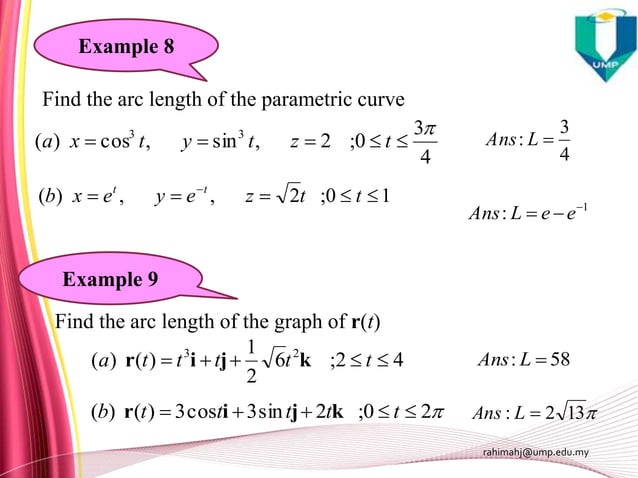 Applied Calculus Chapter 2 vector valued function | PPTX | Physics | Science