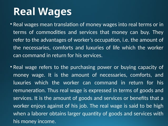 Chapter 2 Wages.pptx this is about wages chapter in economics for BBA ...