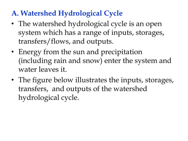Chapter 2 (Watershed Characteristics).pptx | Geography | Science