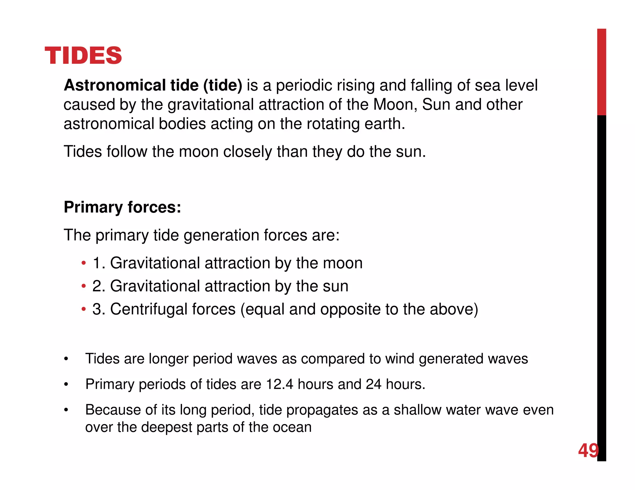 Chapter 2 wave and tides with examples | PDF
