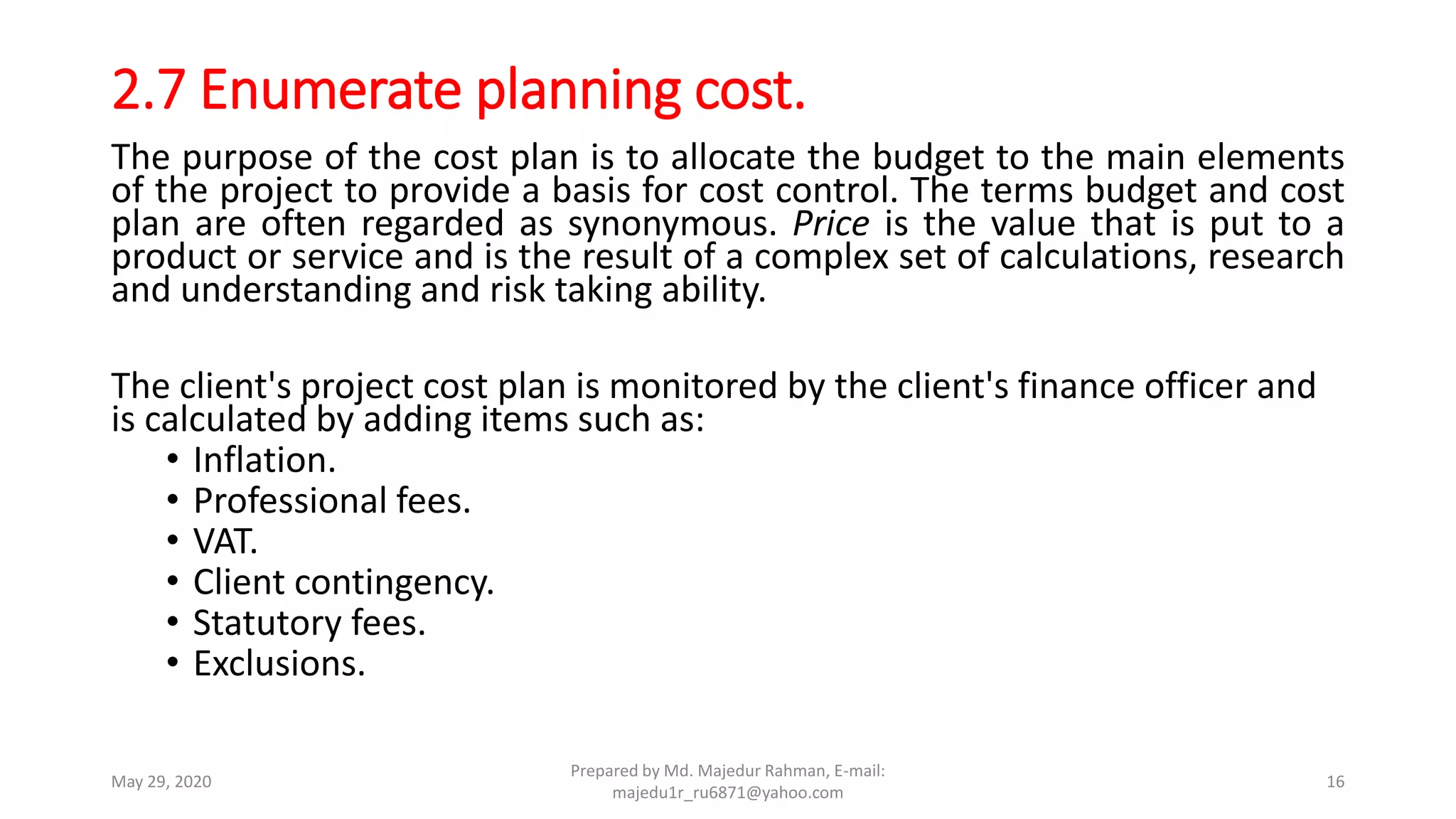 Well planning | PPTX
