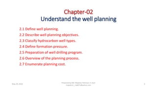 Well planning | PPTX