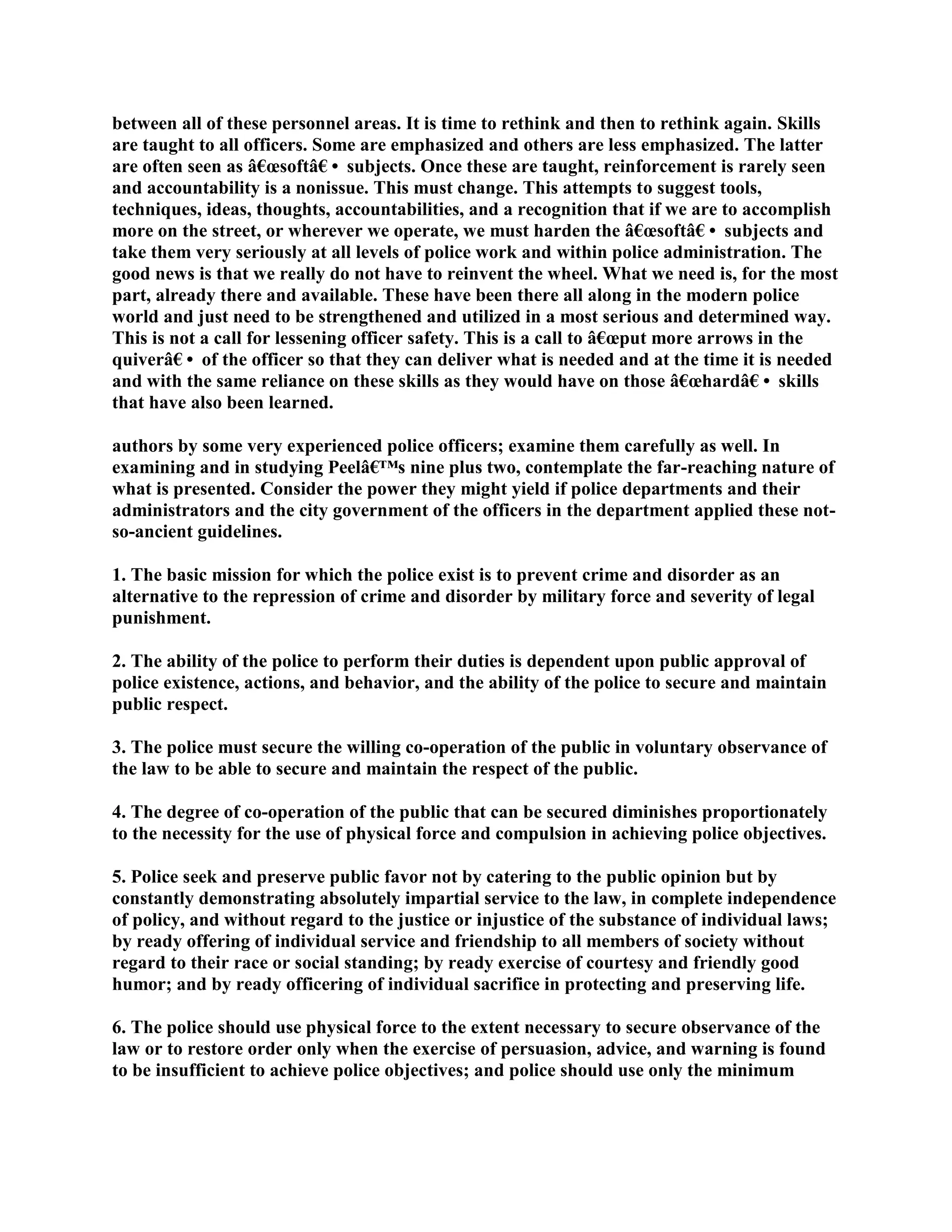 CHAPTER 2What Makes a Good Police Officer-The most honest and direct r.docx
