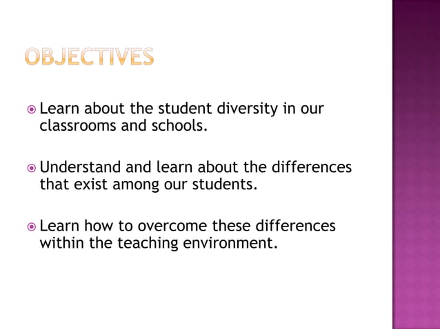 Teaching A Diversity of Students | PPTX