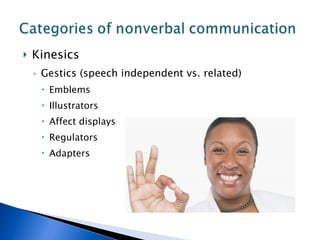 Chapter 3: Nonverbal Communication | PPT