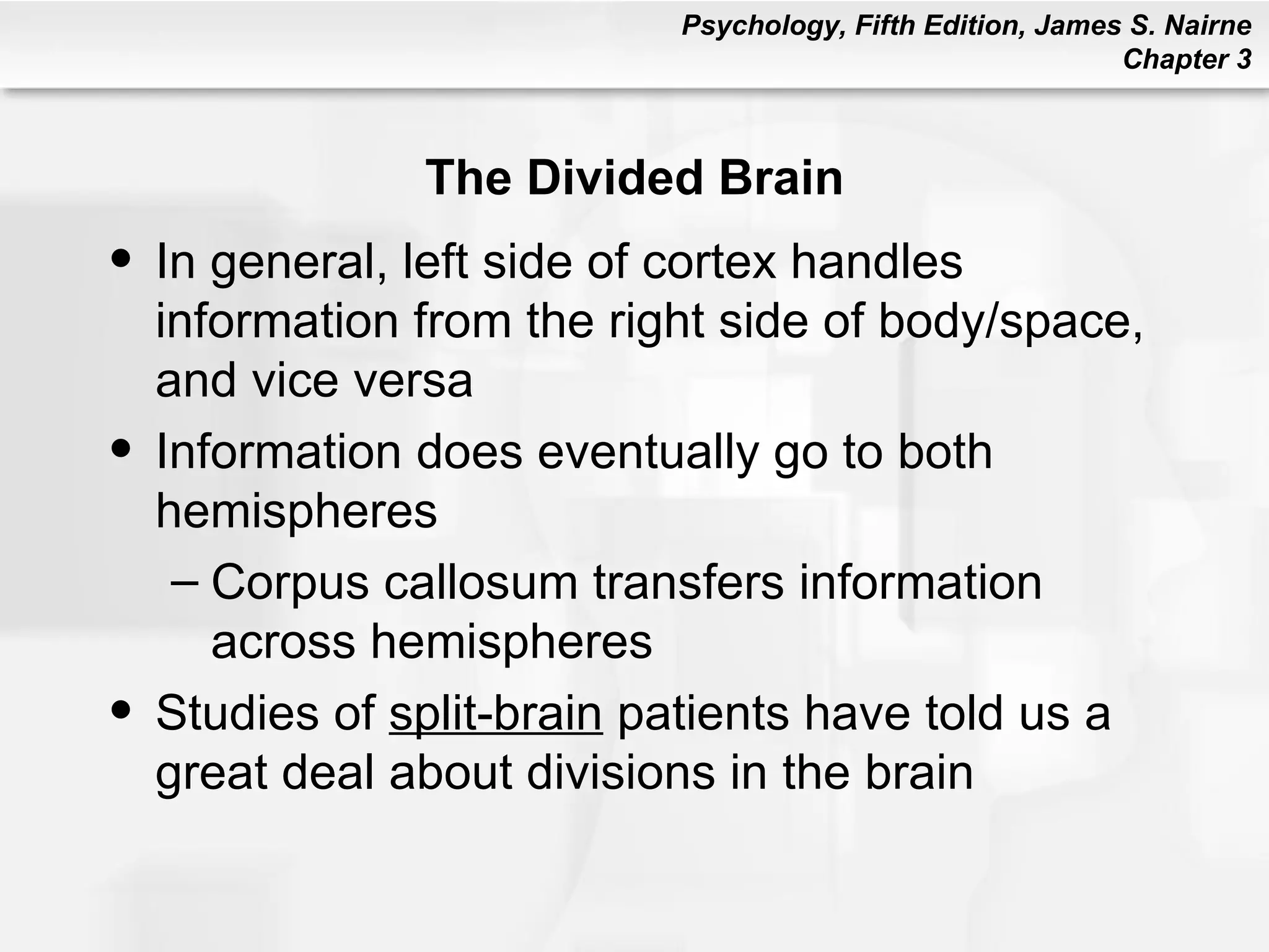 Psychology 101: Chapter3 | PPT