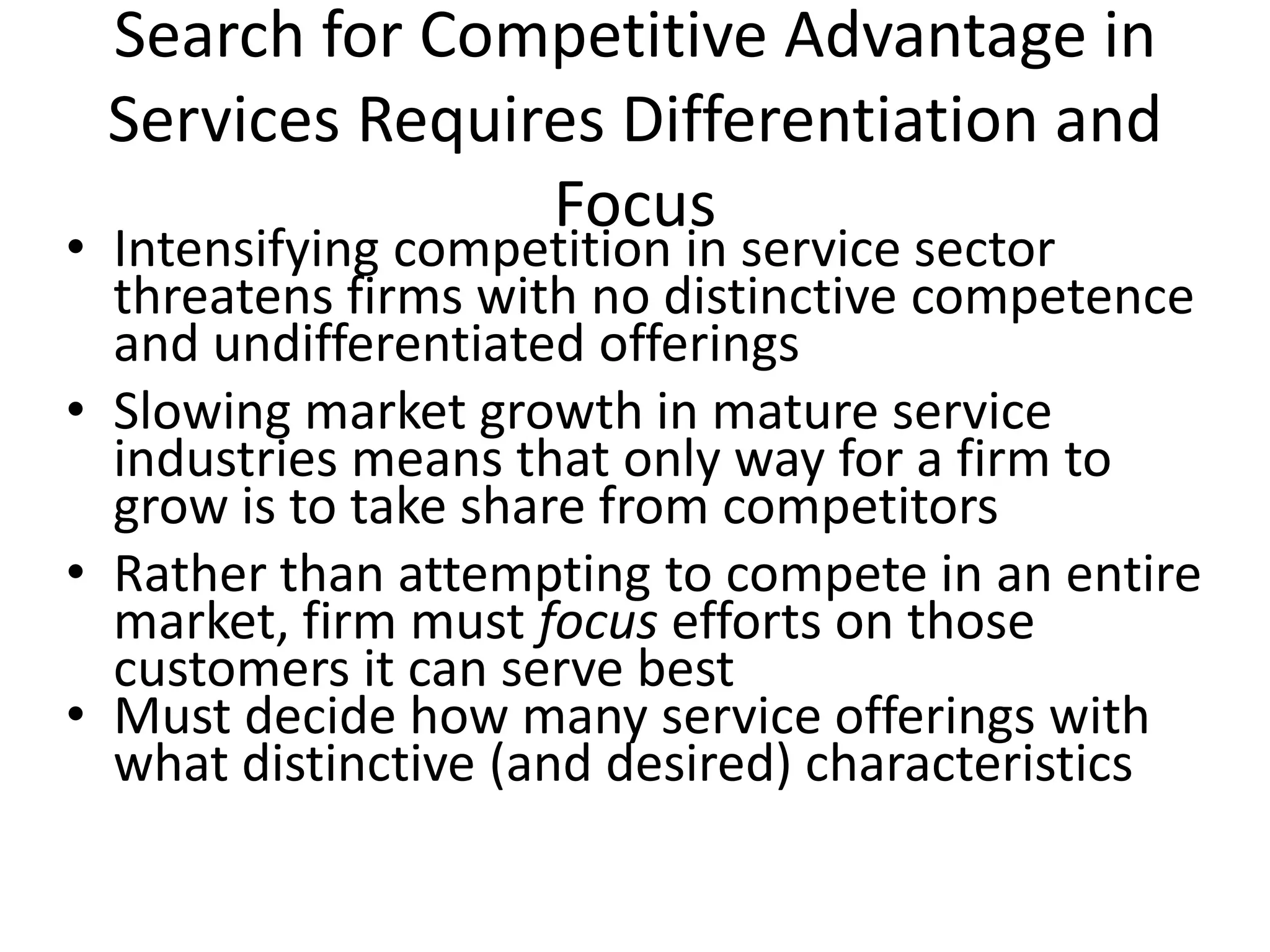 Utsav Mahendra : Positioning Services in Competitive Markets | PPTX