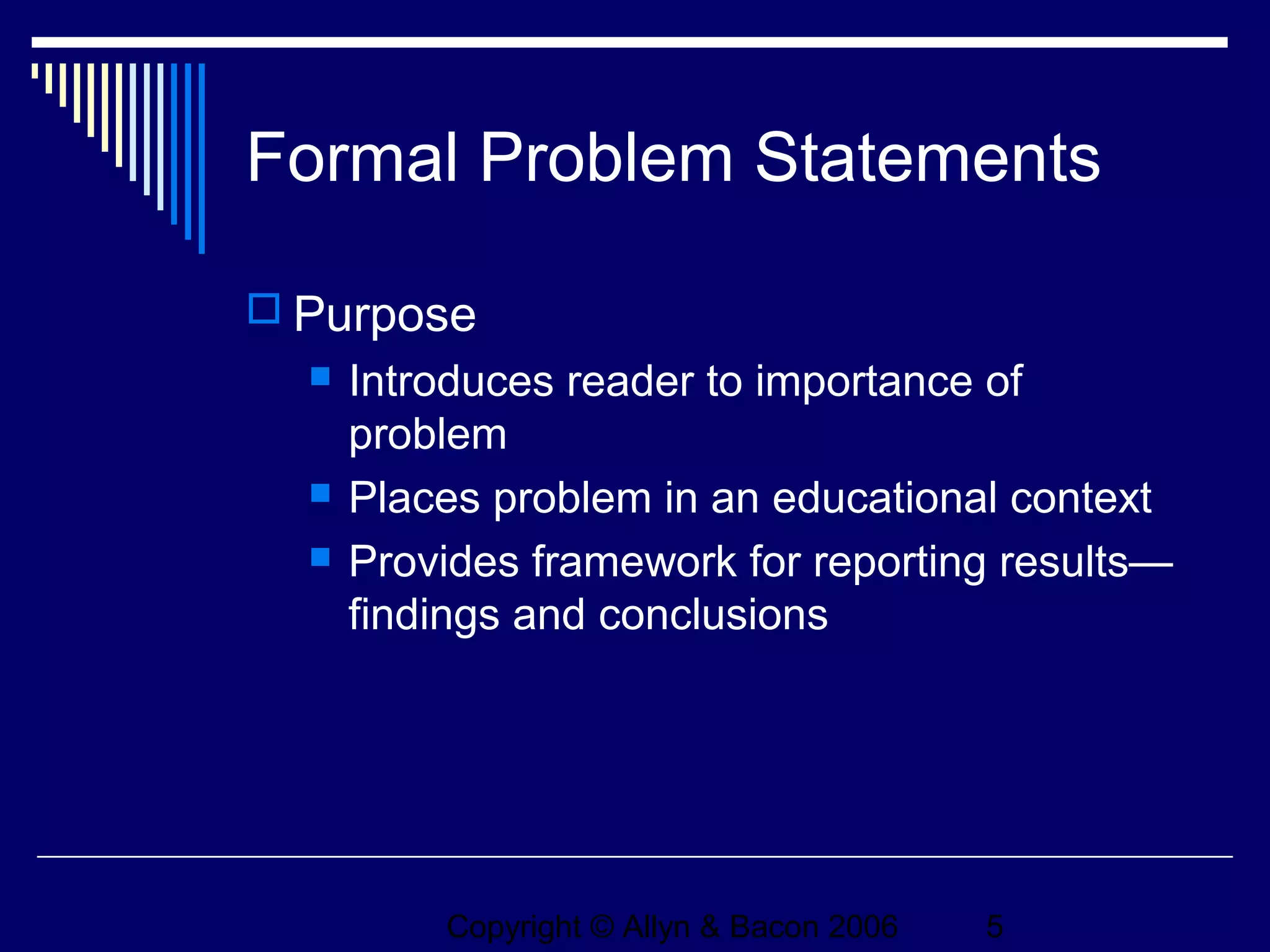 Chapter 3 - Problem Statement Formulation | PPT
