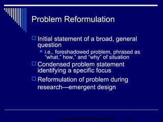 Chapter 3 - Problem Statement Formulation | PPT