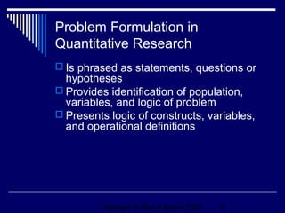 Chapter 3 - Problem Statement Formulation | PPT
