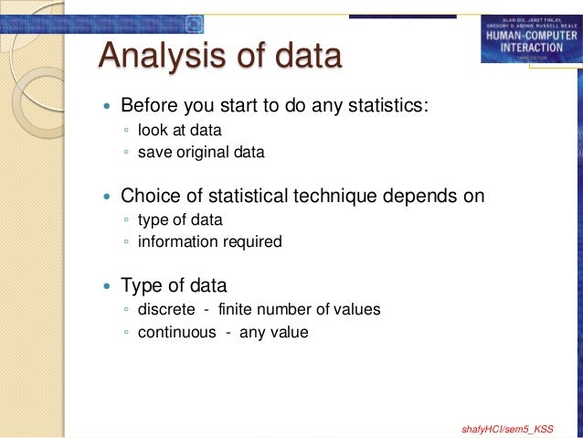 Chapter3-evaluation techniques HCI
