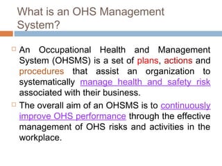 Chapter 3 - OSHA Management | PPT