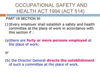 Chapter 3 - OSHA Management | PPT