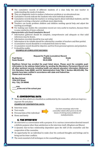 Tools and Techniques Used in the Guidance Process | PDF