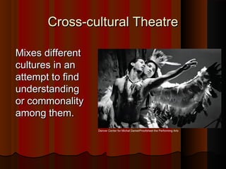 Chapter 3: Theatre and Cultural Diversity | PPT