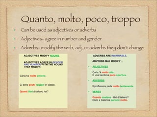 Italian- Chapter 3 | PDF