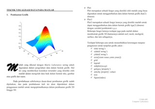 Matlab Tutorial Chapter 3 | PPT