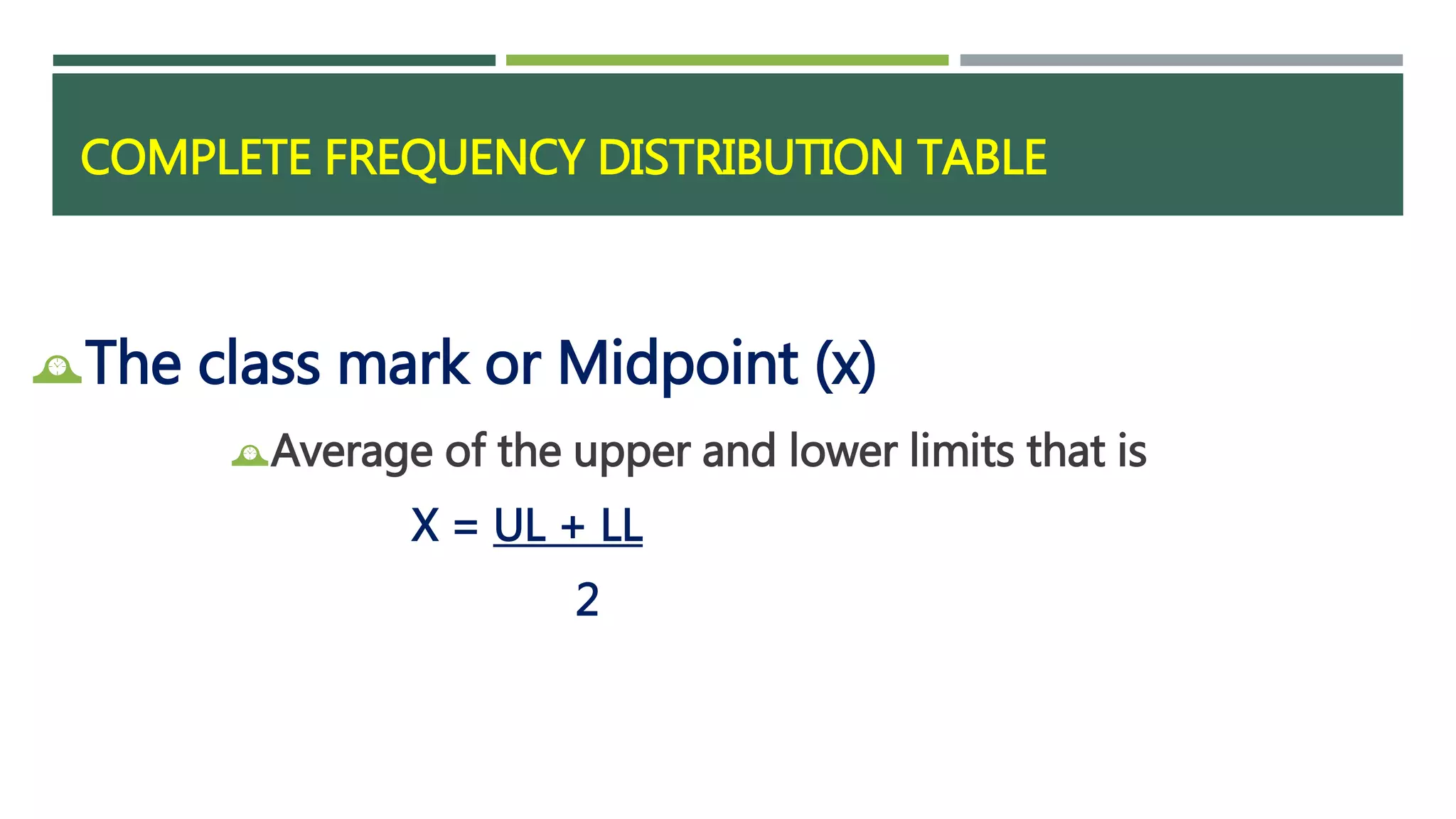 Chapter 3: Prsentation of Data | PPTX