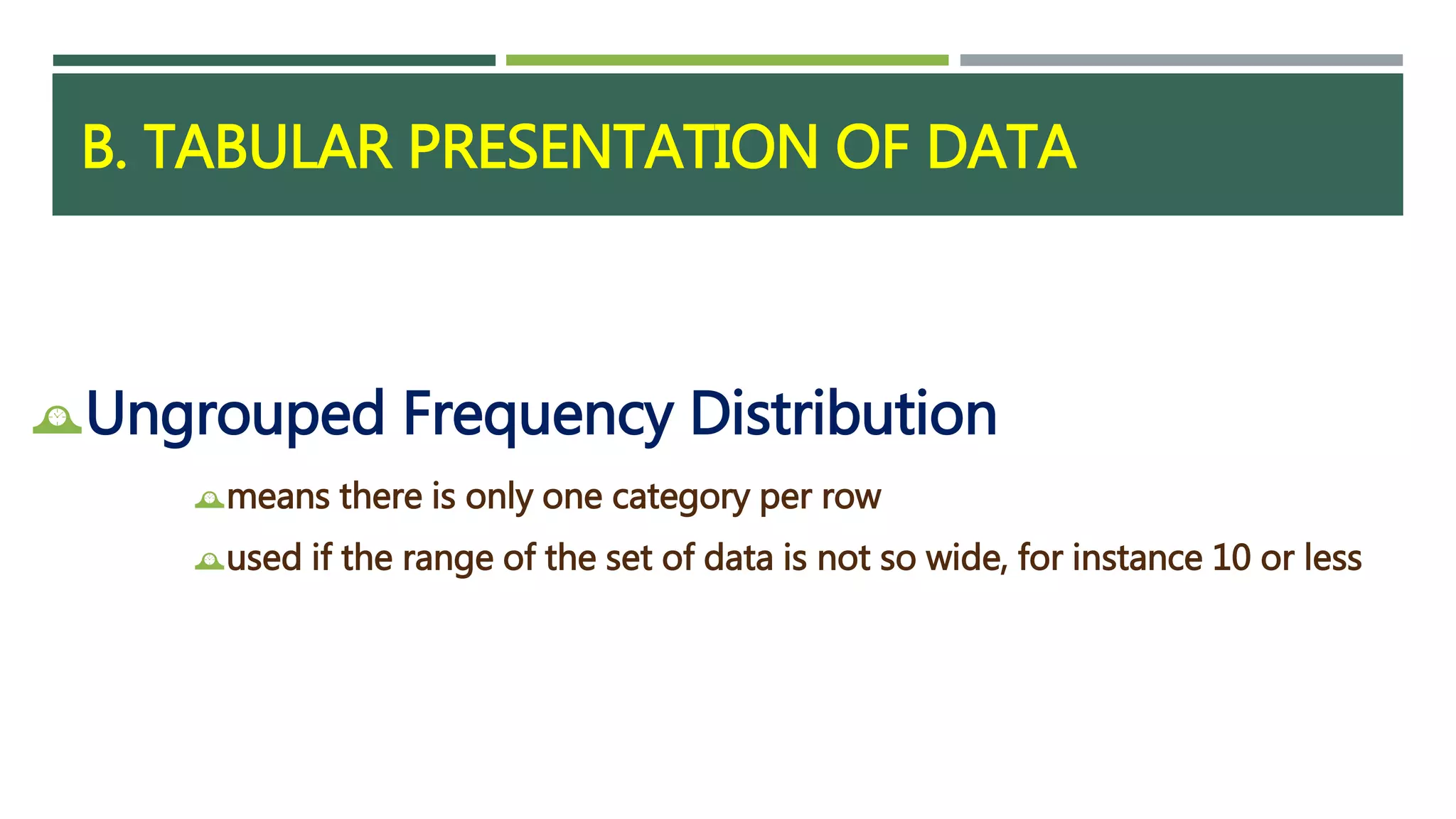 Chapter 3: Prsentation of Data | PPTX