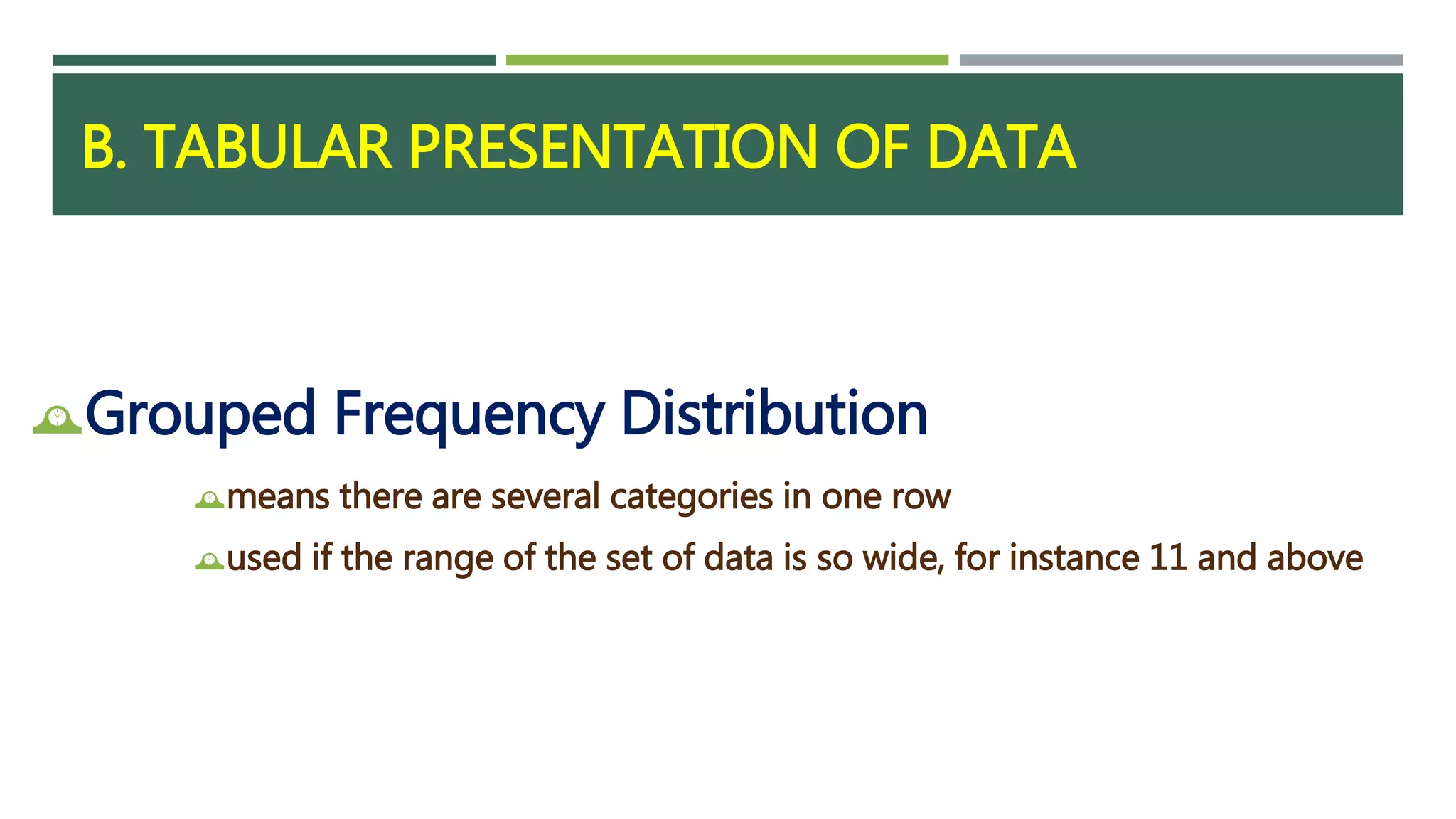 Chapter 3: Prsentation of Data | PPTX